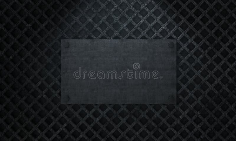 Metal plate stock illustration. Illustration of metal - 27582832