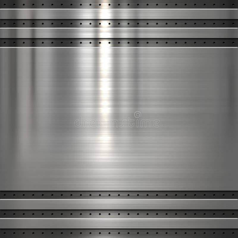 Metal plate background stock illustration. Illustration of modern ...