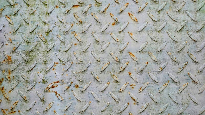 Metal Plate with Diamond Pattern Stock Photo - Image of manufacturing ...