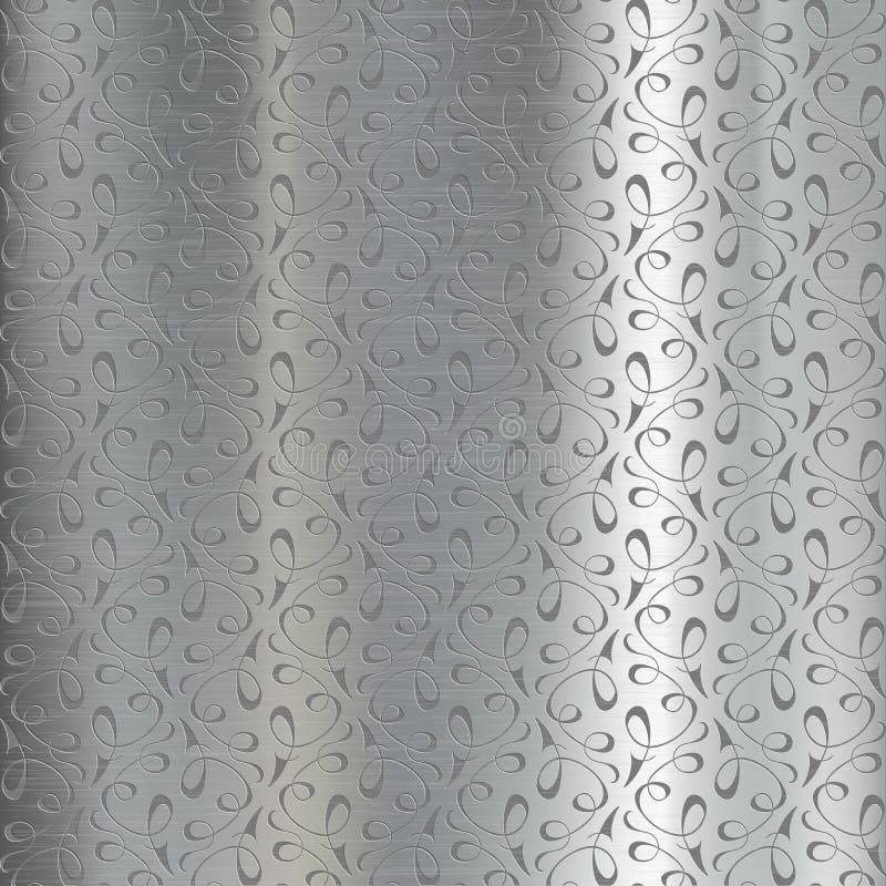 Metal plate engraved. stock vector. Illustration of geometric - 66154779