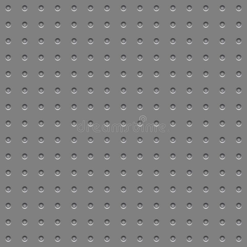 Metal Plate with Hole Pattern Stock Vector - Illustration of design ...