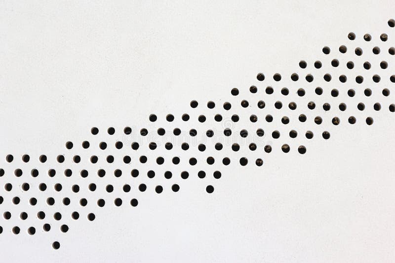 Metal Plate with Holes on Floor,abstract Pattern Stock Image - Image of ...