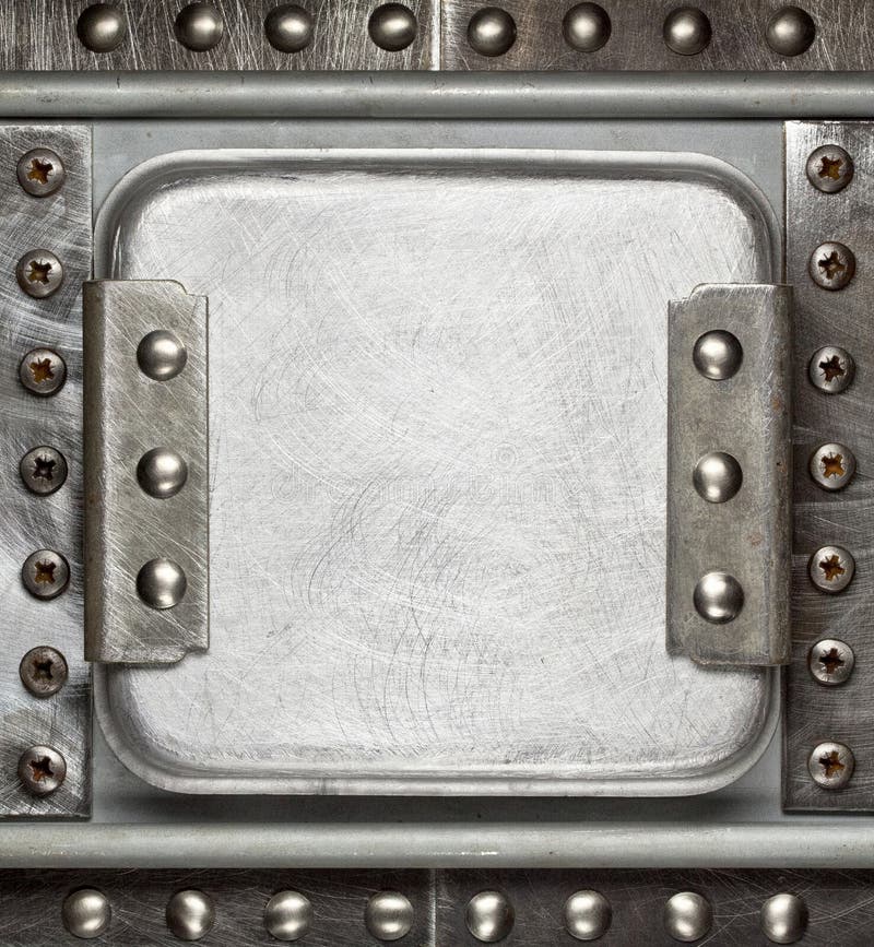 Metal plate stock image. Image of design, industrial - 56482825