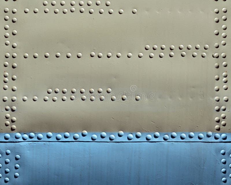 Metal plate with rivets stock photo. Image of rivet, material - 20690376