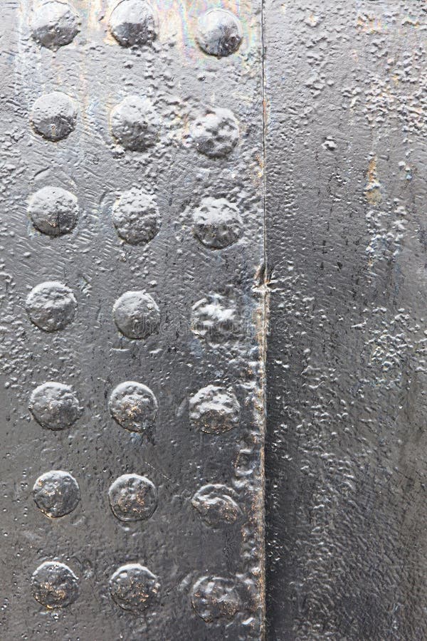 Metal plate and rivets stock photo. Image of abstract - 46478270