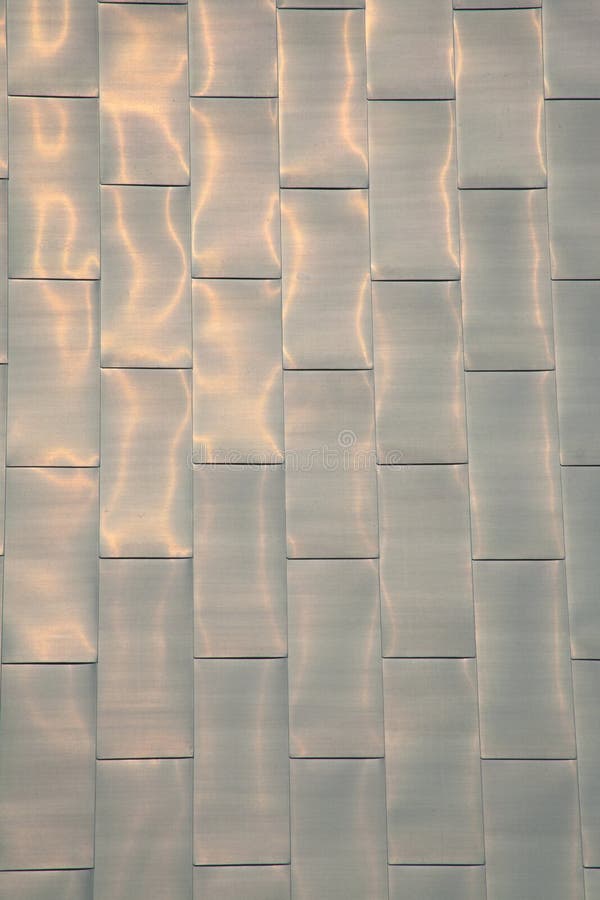 Metal Plate Texture on Building at Ithaca College Stock Photo - Image ...