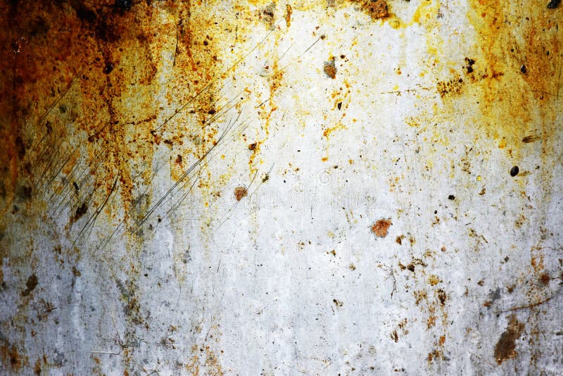 Metal Plates with Rust and Oil Stains Stock Image - Image of panel ...