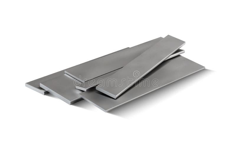 Metal Plates with Stainless Steel for Metal Structures. Stock Vector ...