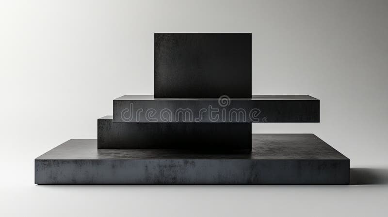 Metal Podium with Minimalist Design for Contemporary Settings Stock ...
