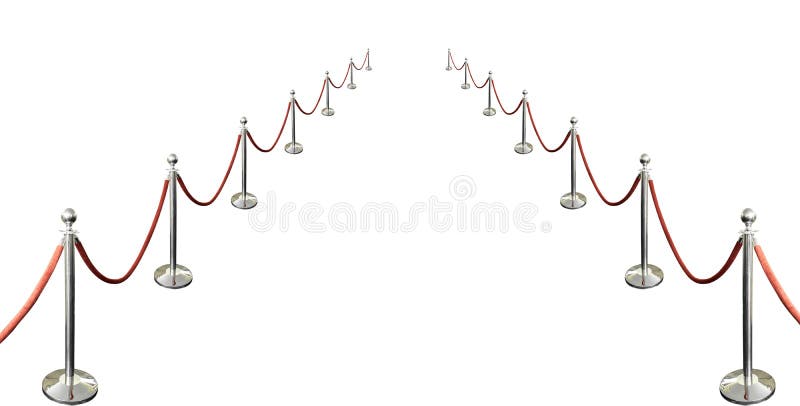 Metal Pole Barricades Red Rope Stock Photos - Free & Royalty-Free Stock ...