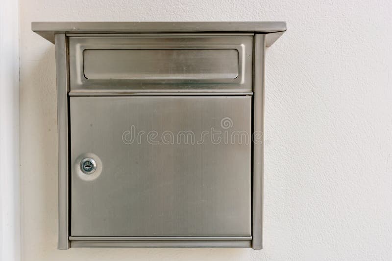 Metal Post Box stock image. Image of outdoor, design - 281121635