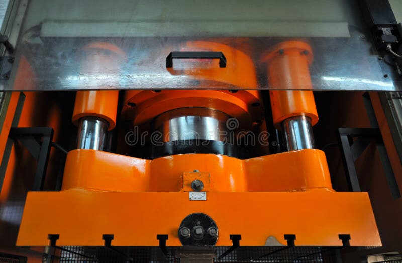 Press machine light steel stock photo. Image of machine - 229895068