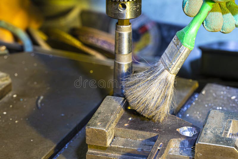 Metal fitter at work stock photo. Image of structural - 117897242