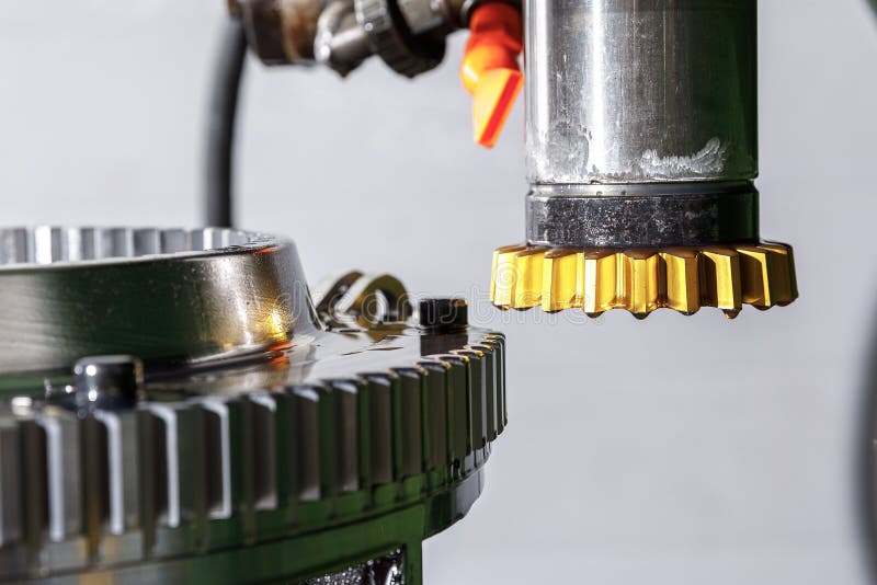 Metal Processing Machine. Detail of a Tool in Production Stock Photo ...