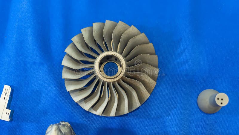 Metal Products Made by Metal 3D Printing. Stock Photo - Image of model ...