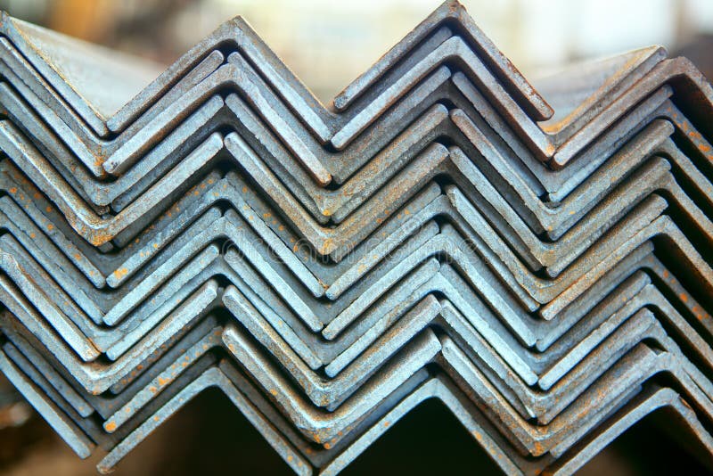 Metal profile angle stock photo. Image of manufacture - 170876100