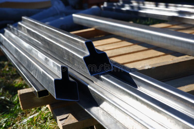 Metal Profile for the Manufacture of Gates and Wickets. T Profile Stock ...