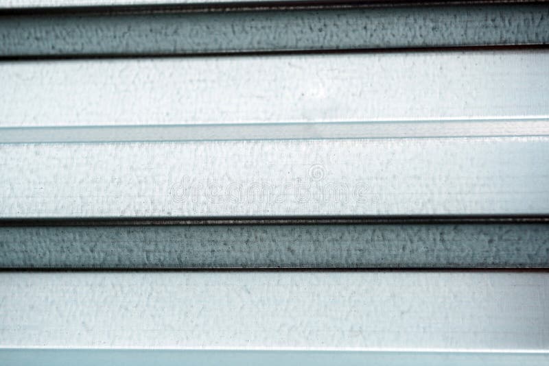 Metal Profiled Sheet Decking Stock Photo - Image of house, metal: 73323122