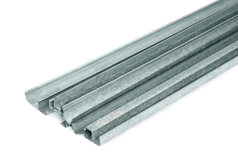 Metal profiles stock image. Image of profile, ceiling - 60544539