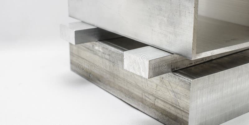 Metal profiles stock photo. Image of material, factory - 96013256