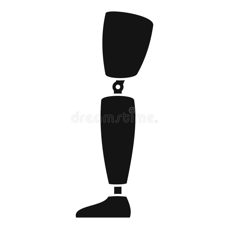 Prosthetic Leg Icon Outline Style Stock Illustrations – 101 Prosthetic ...