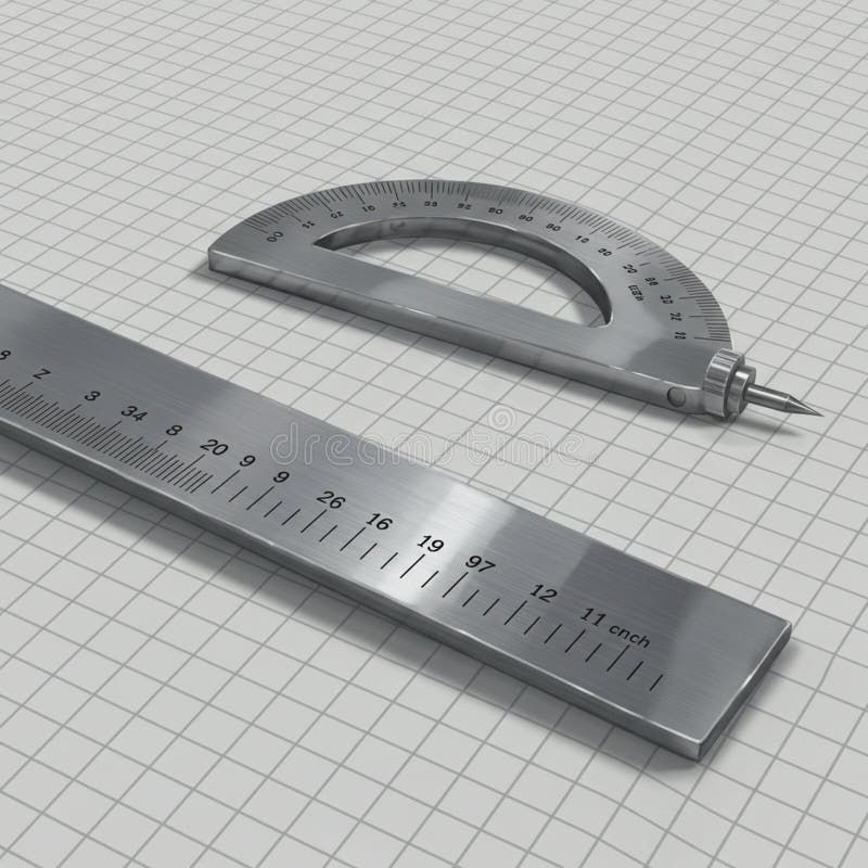 Semicircular Protractor Displays Stock Illustrations – 11 Semicircular ...