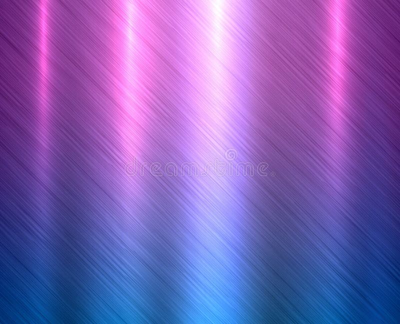 Metal Purple Blue Texture Background, Brushed Metallic Texture Stock ...