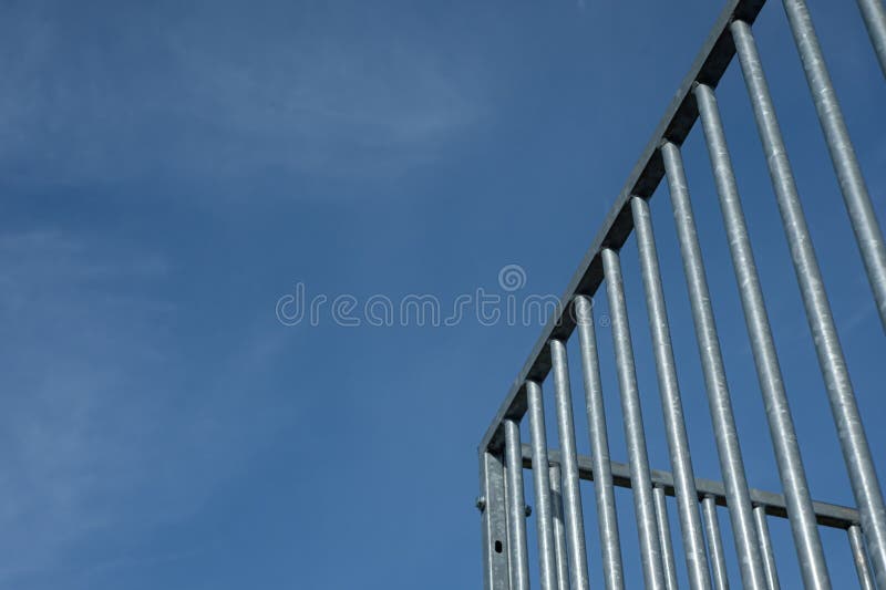 Metal railing architecture stock photo. Image of construction - 324721640