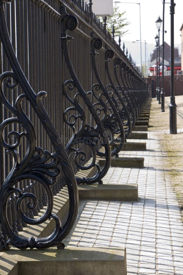 Metal Railings stock photo. Image of railings, architecture - 17129782