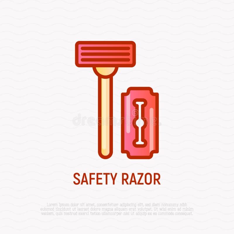 Safety Razor Blade Illustration Stock Illustrations – 2,709 Safety ...