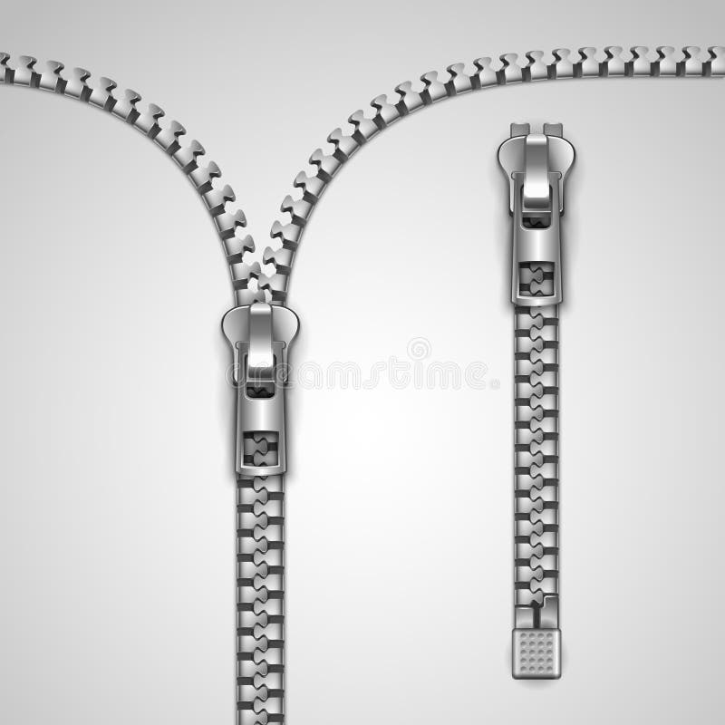 Zipper Box Die Cut Template Stock Vector - Illustration of isolated ...