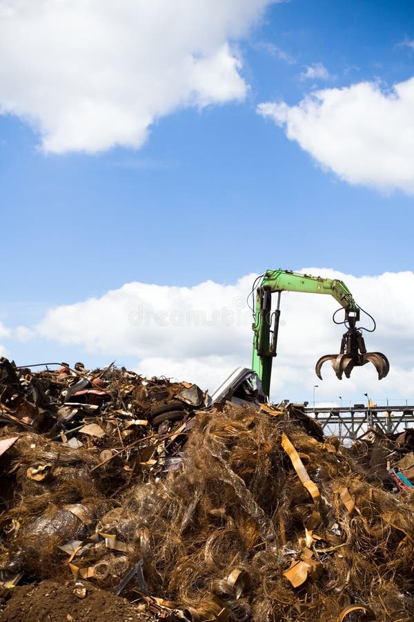 Landfill Working stock photo. Image of pile, damage, environmental ...