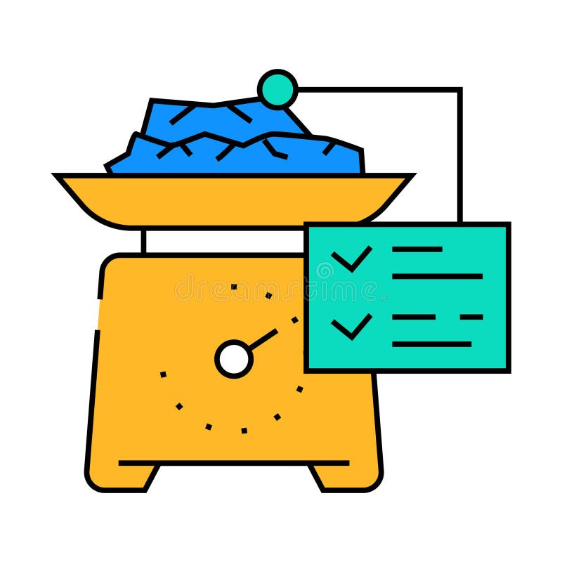 Metal Recycling Waste Sorting Icon Color Illustration Stock Vector ... Metal Recycling Waste Sorting Icon Color Illustration Stock Vector ...