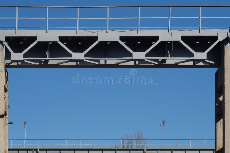 Blue Background with Gray Framing. Stock Image - Image of loads ...