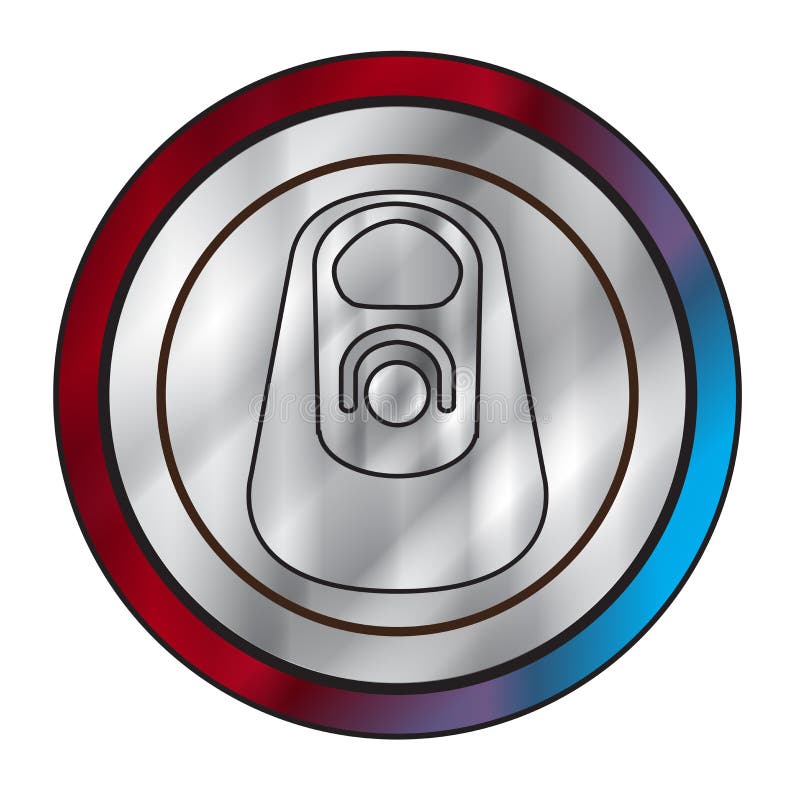 Metal RIng Pull stock vector. Illustration of isolated - 145873558