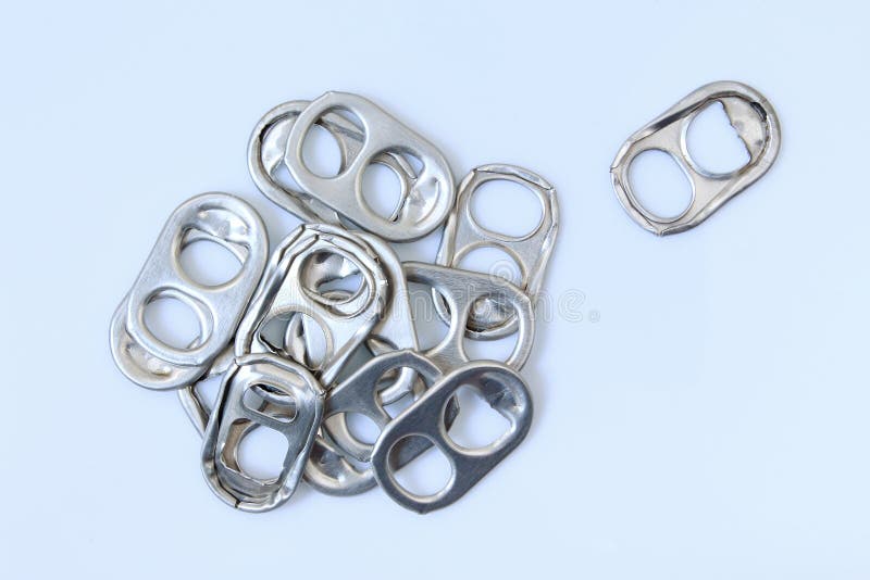 Ring-pulls stock photo. Image of recycle, garbage, metalic - 16952506