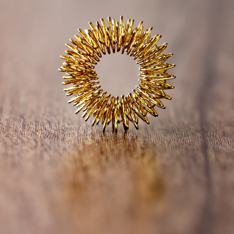 Metal ring spring stock image. Image of medicine, prevention - 255997795