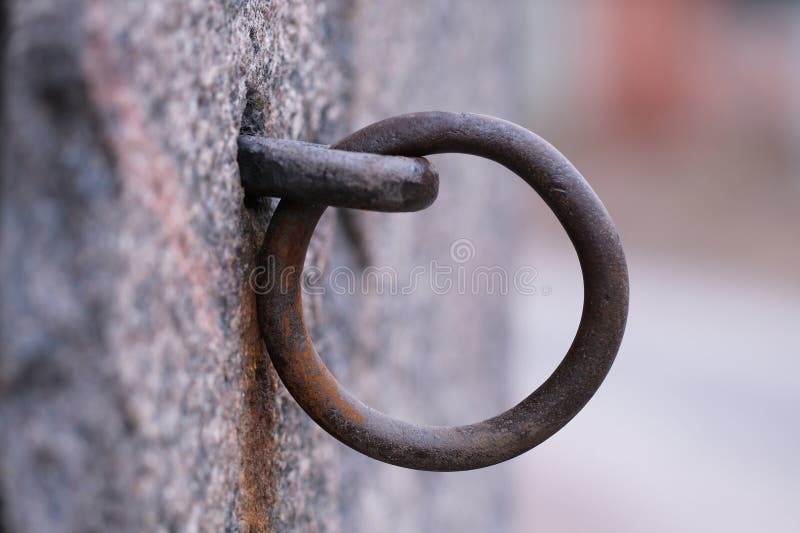 Metal ring stock image. Image of metal, rusty, strong - 360652171