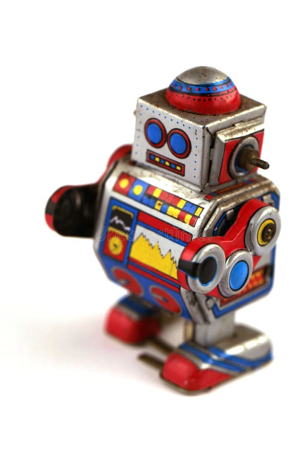 Metal robot stock image. Image of electronics, details - 43331135