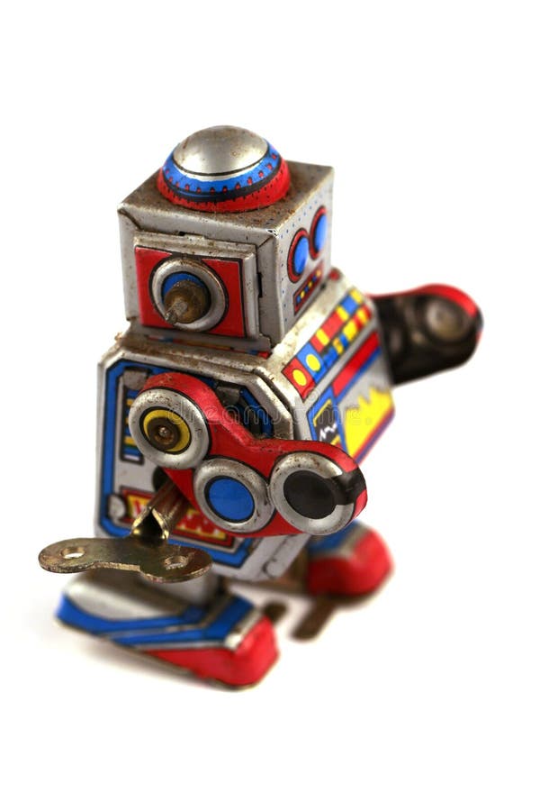 Metal robot stock photo. Image of interact, future, artificial - 43331078