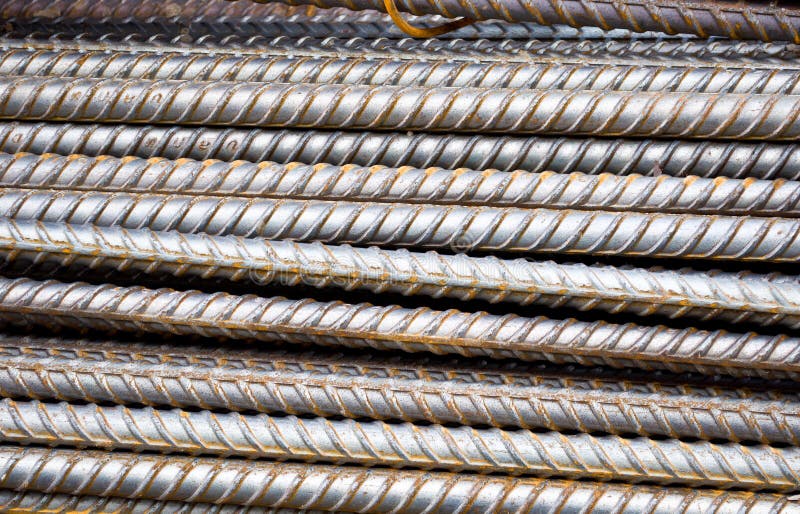 Metal rod stock image. Image of reinforcement, metalic - 33533353