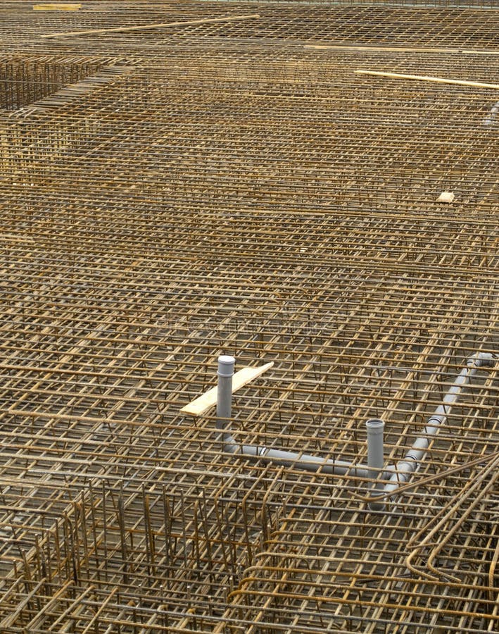 Metal rod mounting stock photo. Image of work, cement - 53479724