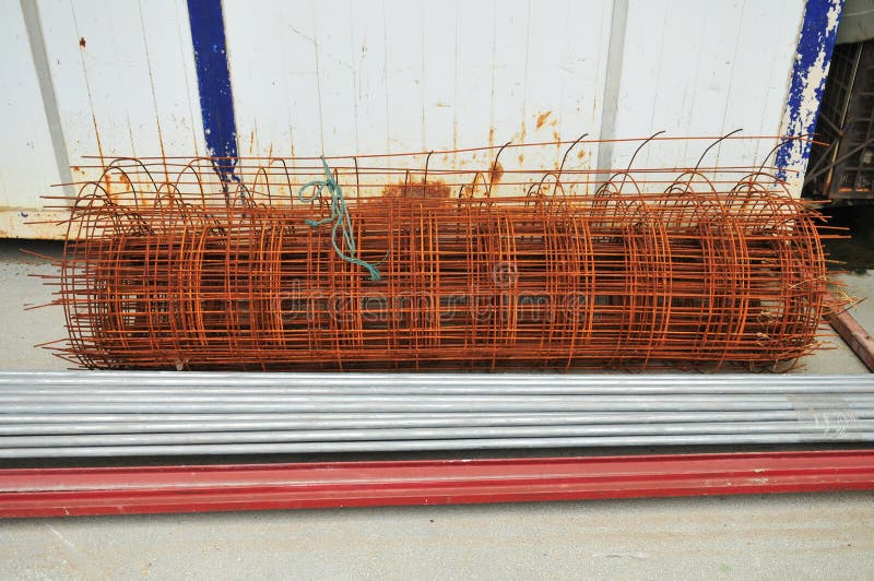 Metal Rod with Rust Covered Stock Photo - Image of rusted, rust: 62079280