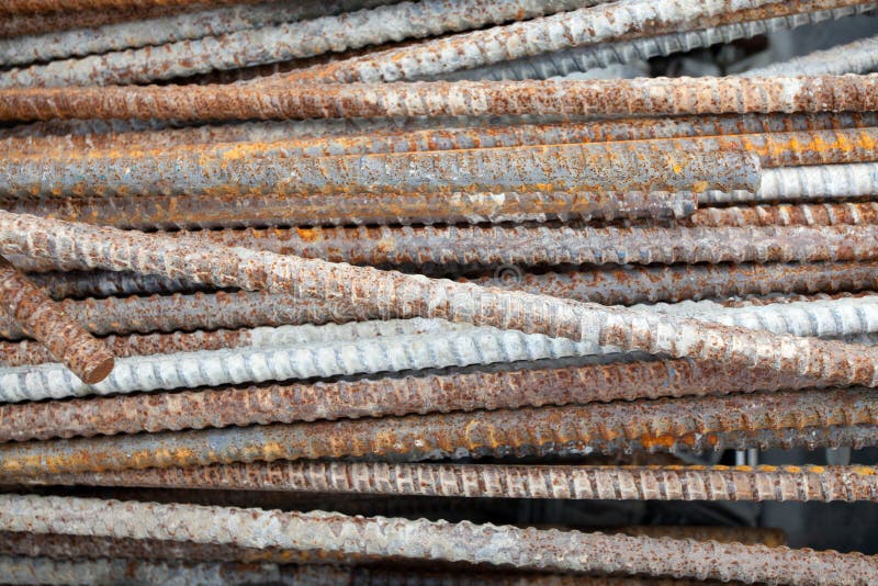 Metal rods stock image. Image of background, metal, rebar - 27803841