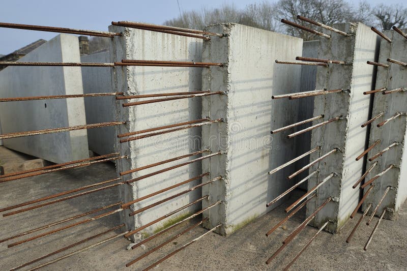 Metal Rods from the walls stock image. Image of rusting - 42995561