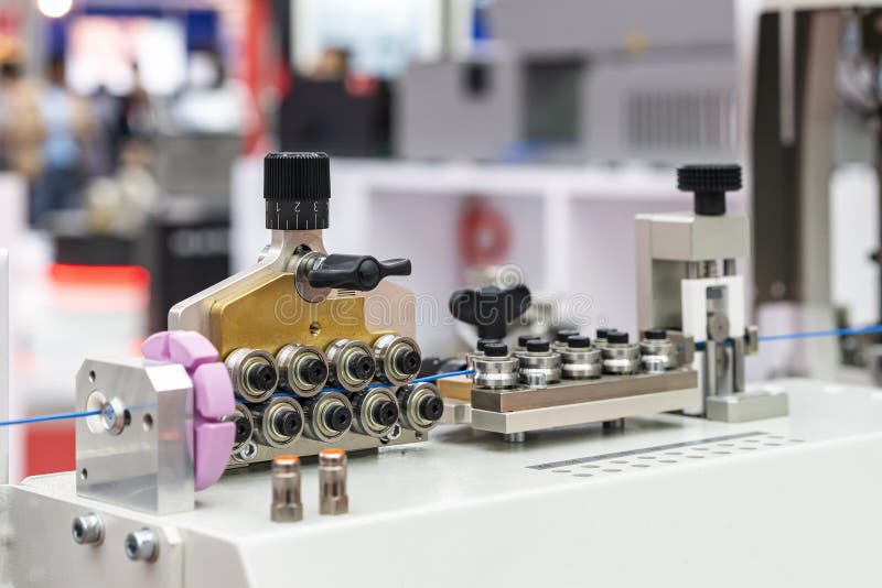 Metal Roller Guide Feeder Unit Device of Automatic Electric Wire Cable ...