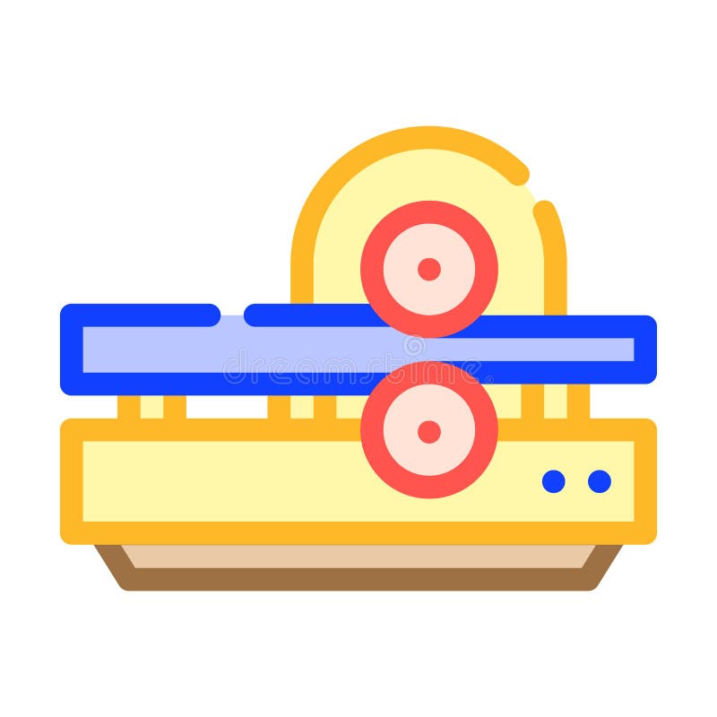 Metal Rolling Line Icon Vector Isolated Illustration Stock Vector ...