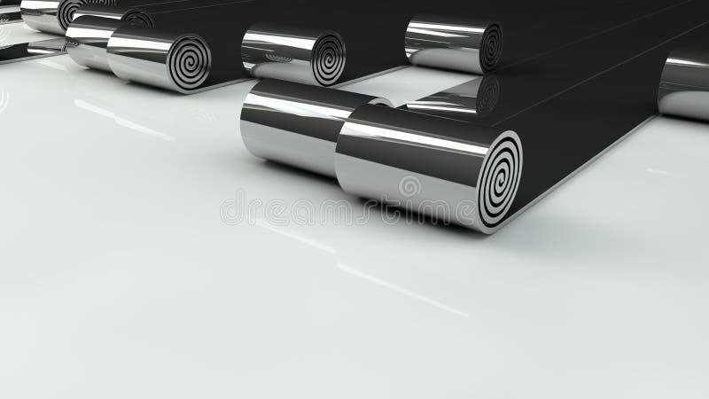 Unrolling stock illustration. Illustration of splendid - 2092641