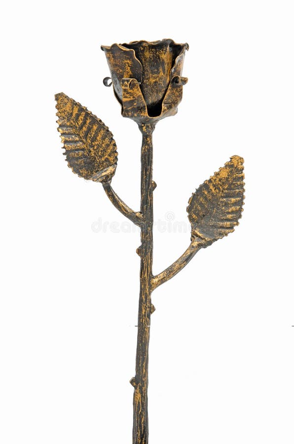 Metal rose stock photo. Image of oxidated, craft, artwork - 23370386