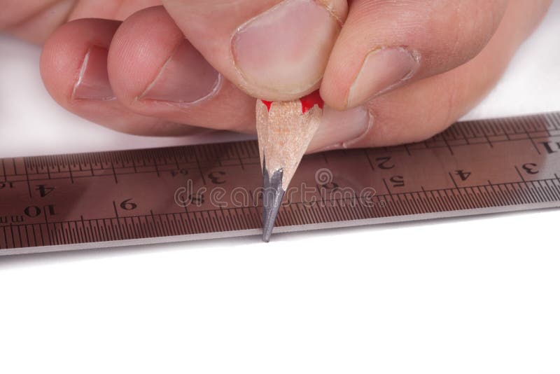 Metal ruler stock photo. Image of metallic, equipment - 48851860